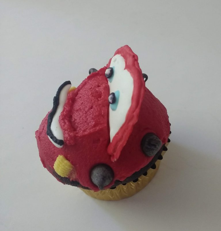 Lightning McQueen Cupcakes For The Win - Delight&Dazzle